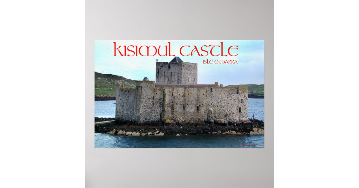 kisimul castle poster | Zazzle