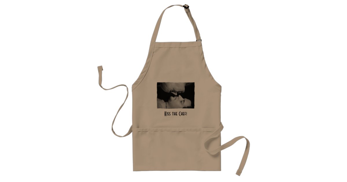 Kiss The Chef Adult Apron Zazzle