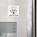 Kiss the cook magnet | Zazzle