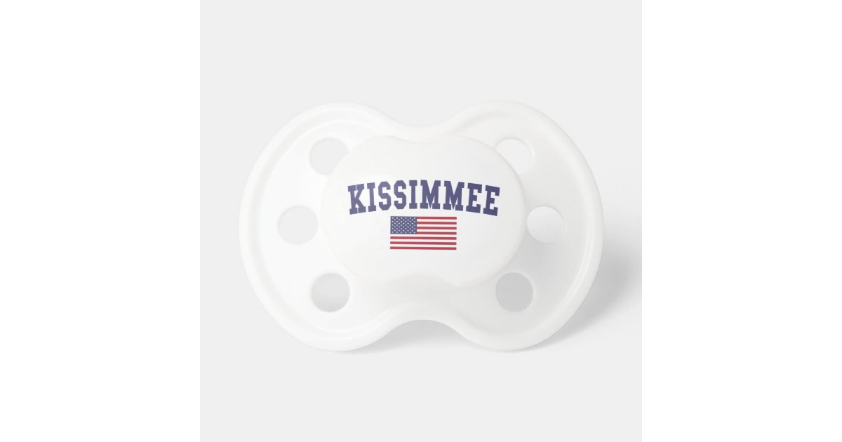 Kissimmee US Flag Pacifier | Zazzle