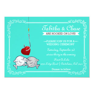 Fish Wedding Invitations | Zazzle