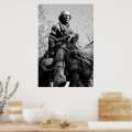 Kit Carson Statue, Carson City, Nevada Poster | Zazzle