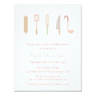 Stylish Kitchen Cooking Party Invitations | Zazzle.com