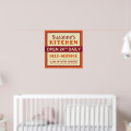 Kitchen – custom name – poster | Zazzle
