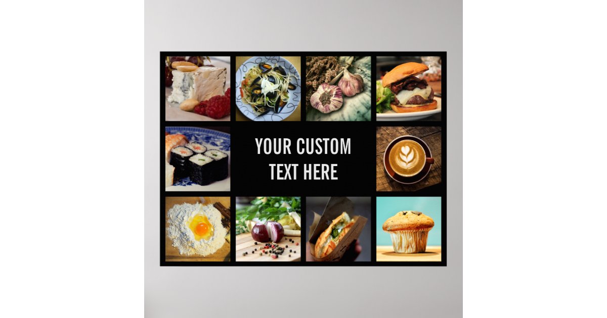 Kitchen / Foodie poster 8 | Zazzle.com