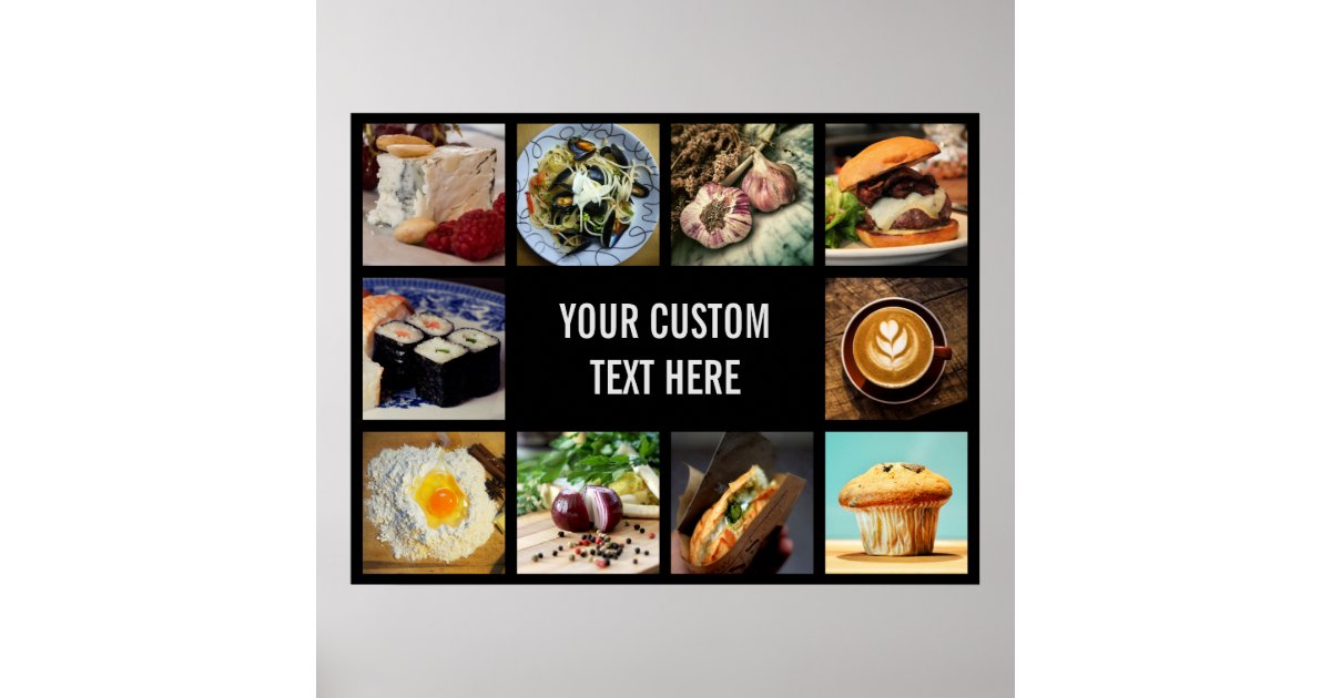 Kitchen / Foodie poster 8 | Zazzle