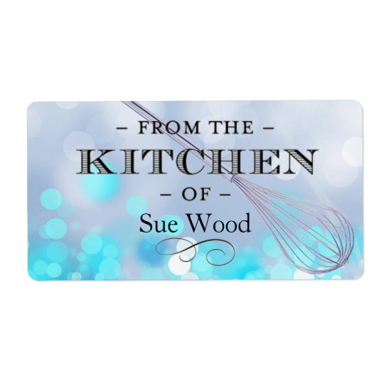 Kitchen Magic Custom Cooking & Baking Labels | Zazzle.com