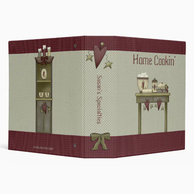 Kitchen Recipe Binder | Zazzle