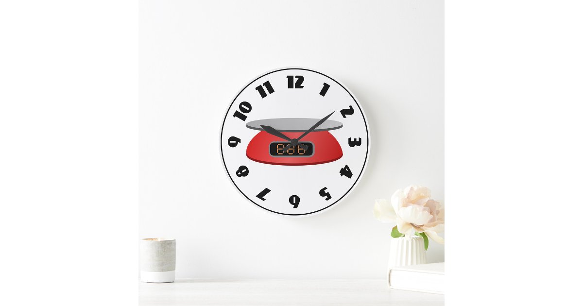 Kitchen Scale Clock | Zazzle