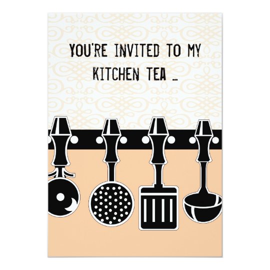 Kitchen Tea Invitation | Zazzle.com