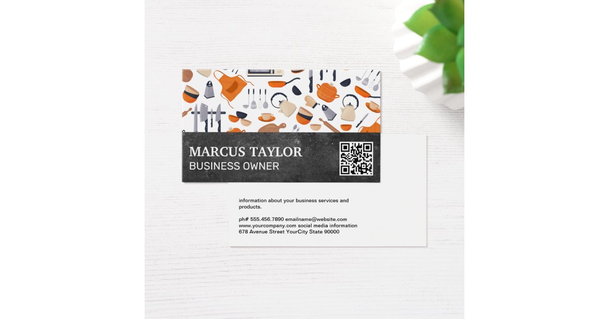 Kitchen Tools | QR Code | Zazzle