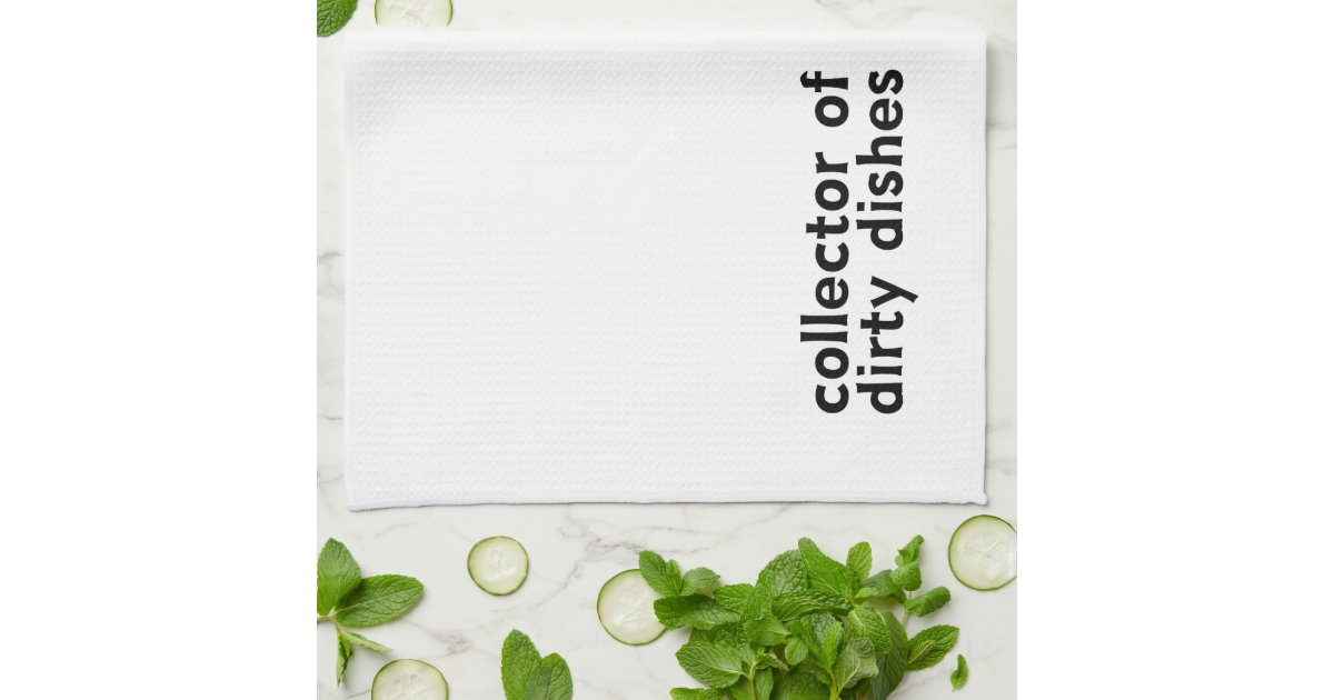 Kitchen Towel Editable Dish Rug | Zazzle