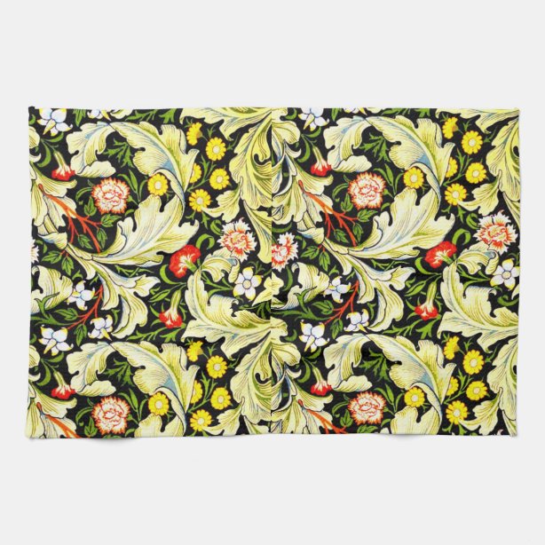 William Morris Kitchen & Hand Towels | Zazzle