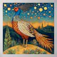 Kitchen Wall Decor Pheasant Painting Print | Zazzle