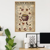Kitchen Witchery Poster | Zazzle
