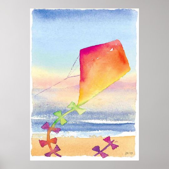 kite poster | Zazzle.com