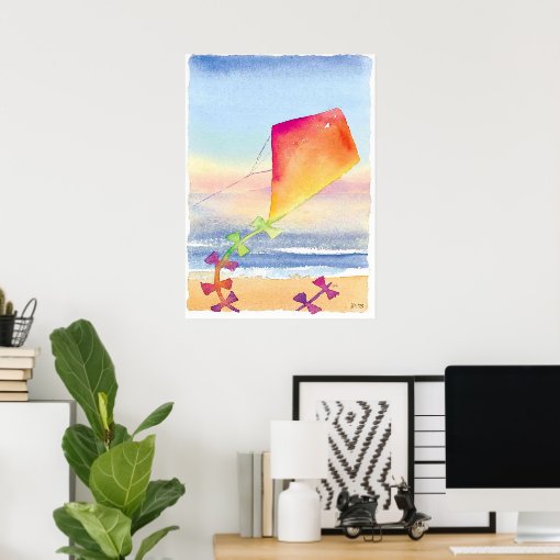 kite poster | Zazzle