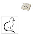 kitty cat art stamp | Zazzle
