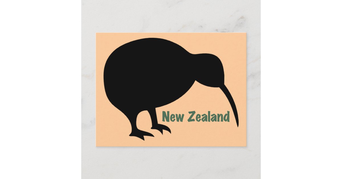 Kiwi Bird - New Zealand Postcard | Zazzle