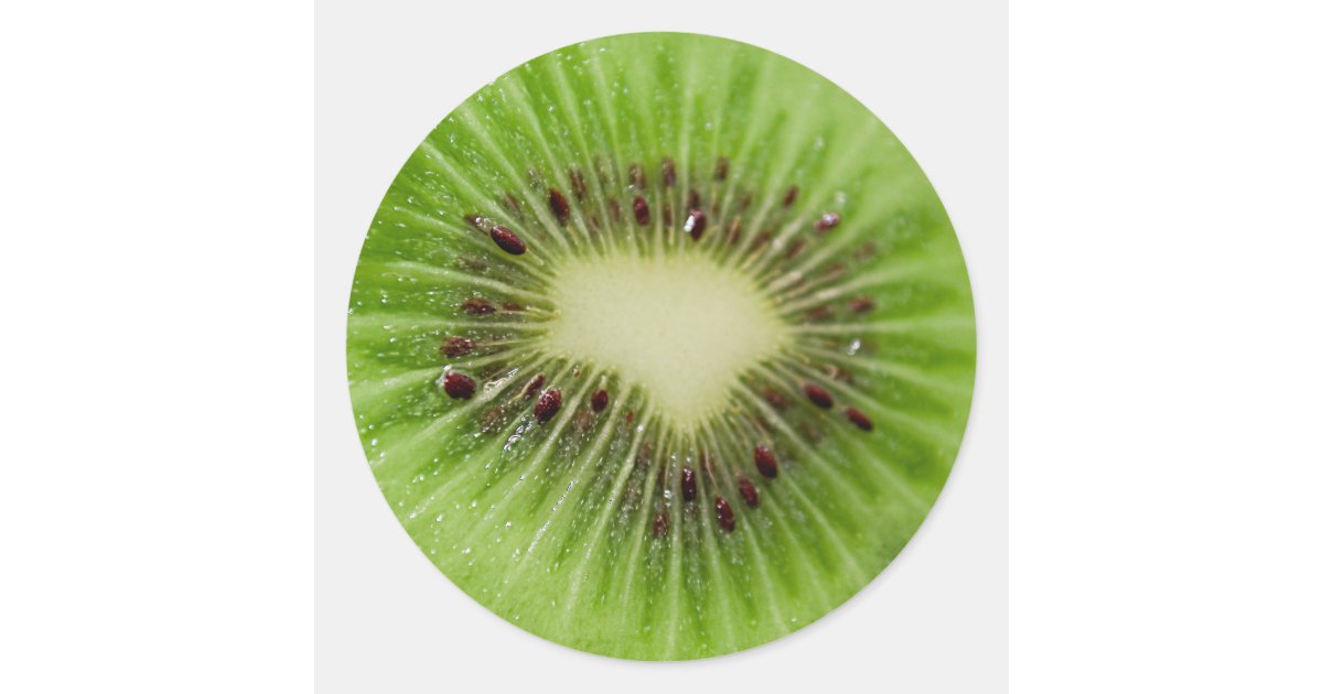 Kiwi Classic Round Sticker | Zazzle