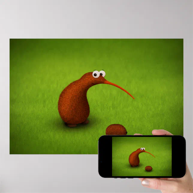 Kiwi Kiwi Poster | Zazzle