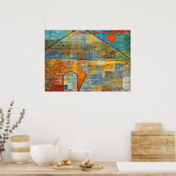 Klee - Ad Parnassus Poster | Zazzle