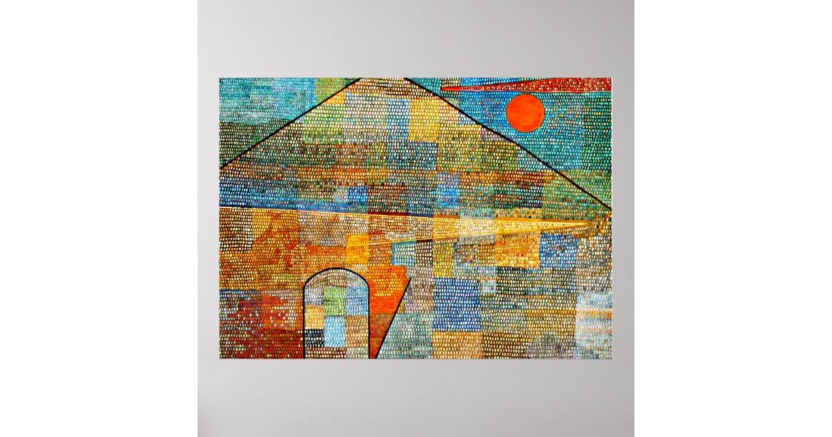 Klee - Ad Parnassus Poster | Zazzle