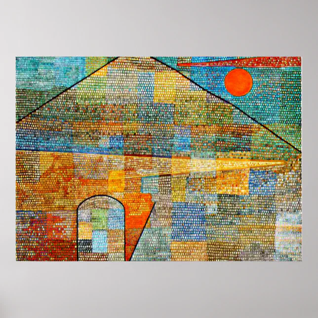 Klee - Ad Parnassus Poster | Zazzle