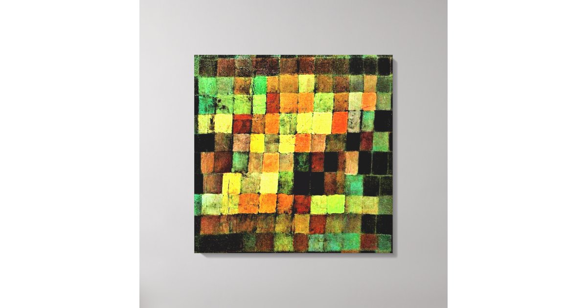 Klee - Ancient Sound Canvas Print | Zazzle