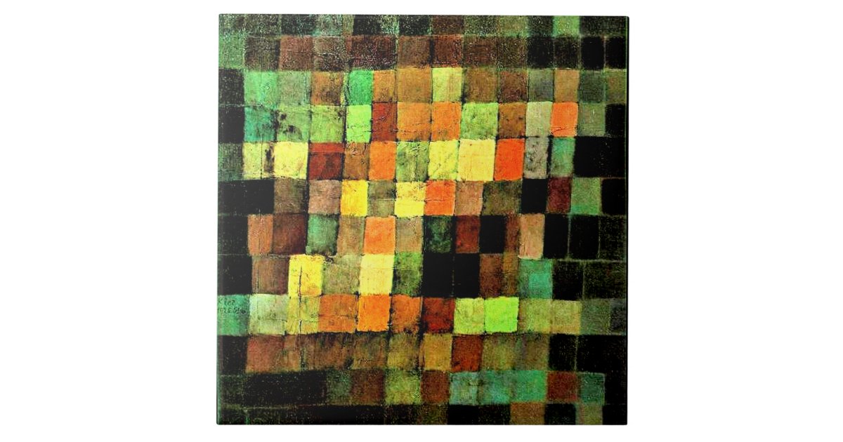 Klee - Ancient Sound Ceramic Tile | Zazzle