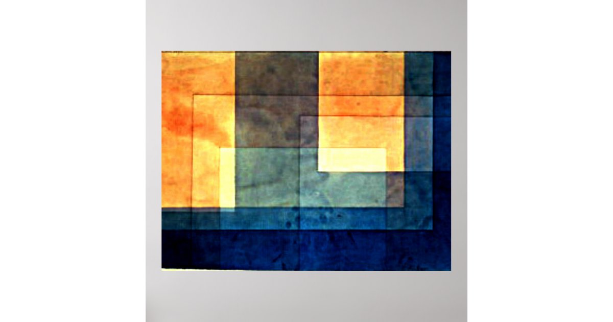Klee - House on the Water Poster | Zazzle