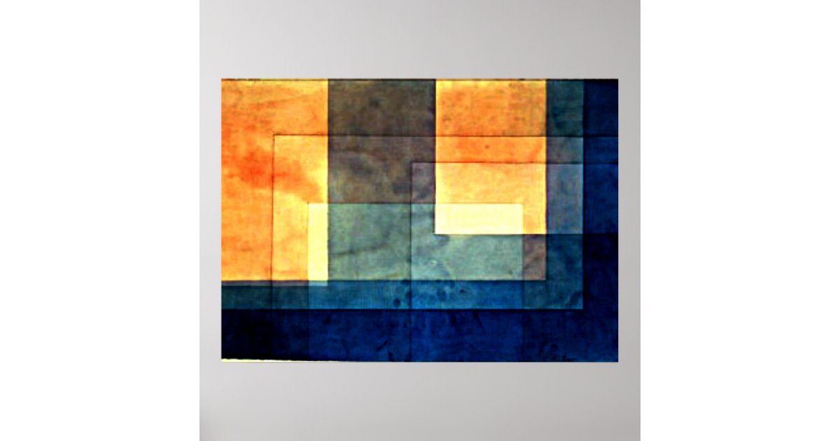 Klee - House on the Water Poster | Zazzle