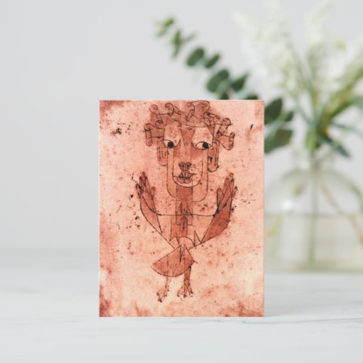 Klee - New Angel (Angelus Novus) Postcard | Zazzle