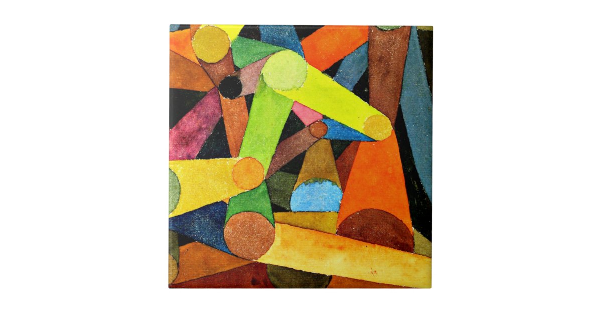 Klee - Opened Mountain, Ceramic Tile | Zazzle