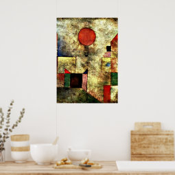 Klee - Red Balloon Poster | Zazzle