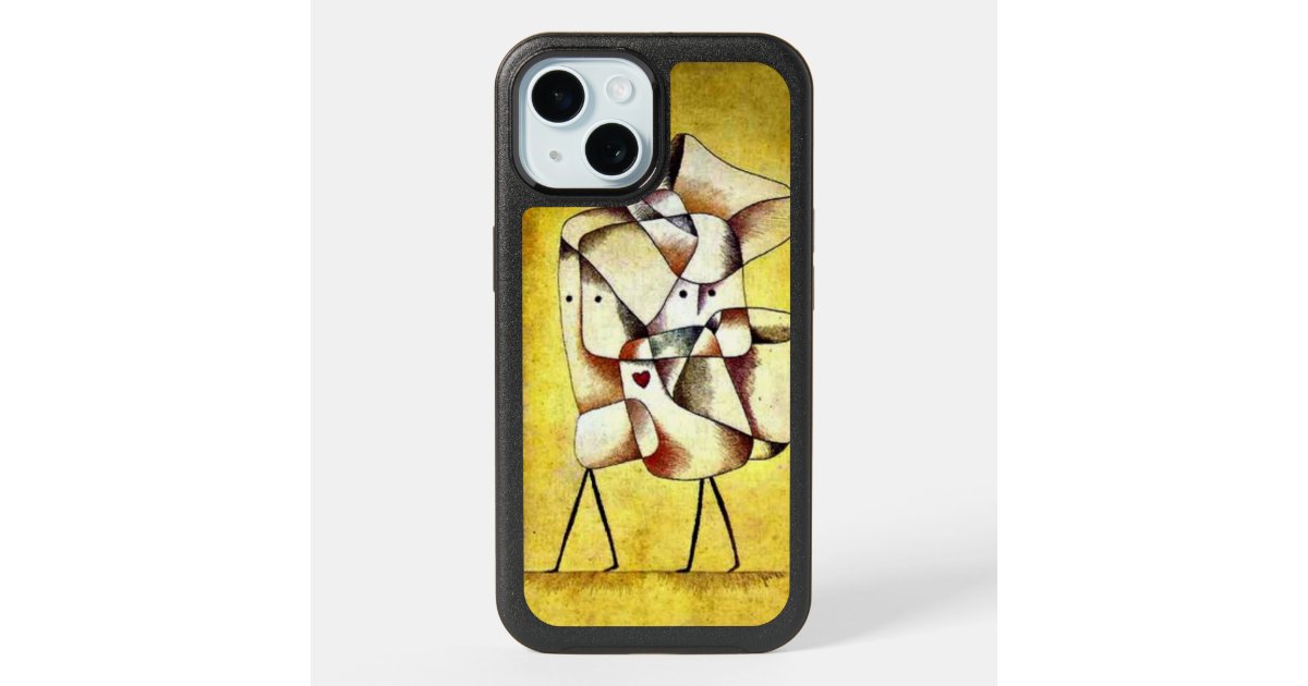 Klee - Siblings, famous painting, iPhone 15 Case | Zazzle