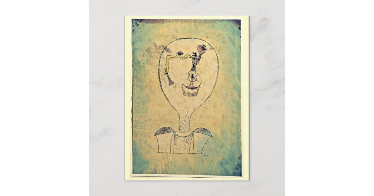 Klee - The Beginnings of a Smile Postcard | Zazzle
