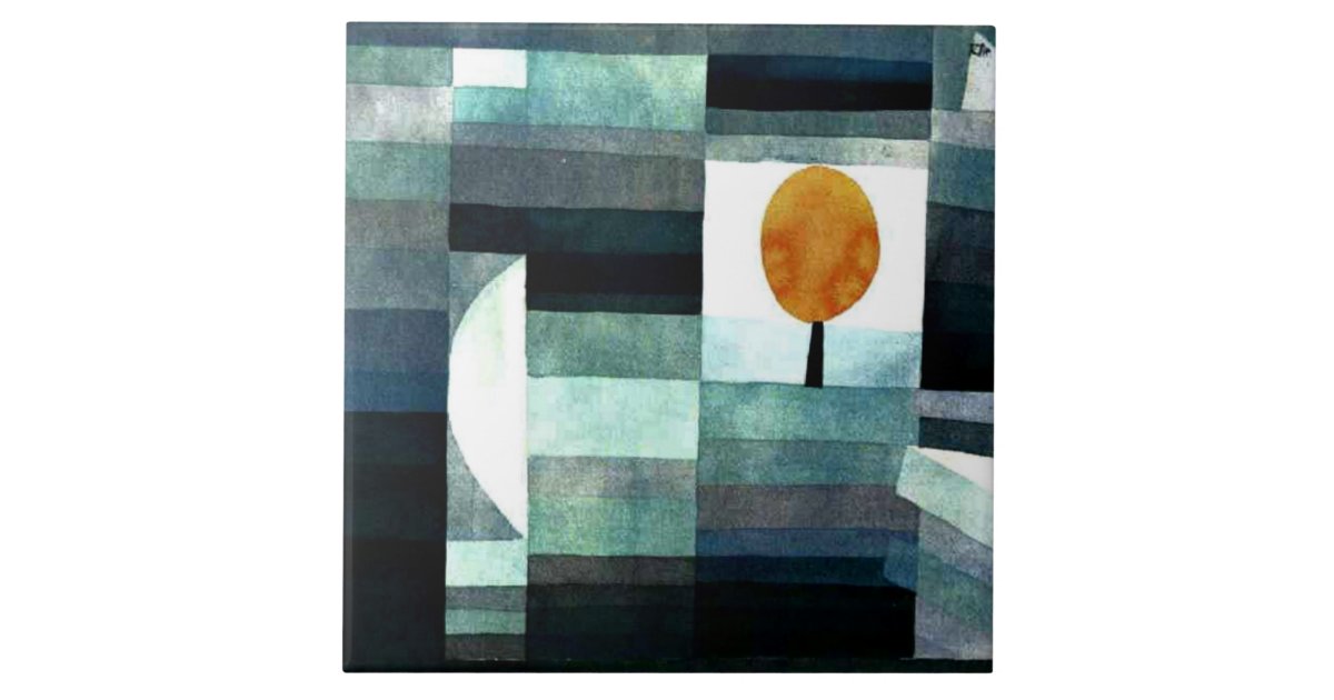 Klee - The Messenger of Autumn Ceramic Tile | Zazzle