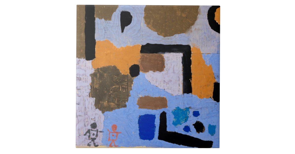 Klee - With the Two Lost Ones Ceramic Tile | Zazzle
