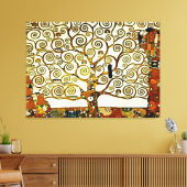 Klimt - The Tree of Life, stoclet frieze Canvas Print | Zazzle