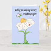 Knee Surgery Get Well Card | Zazzle