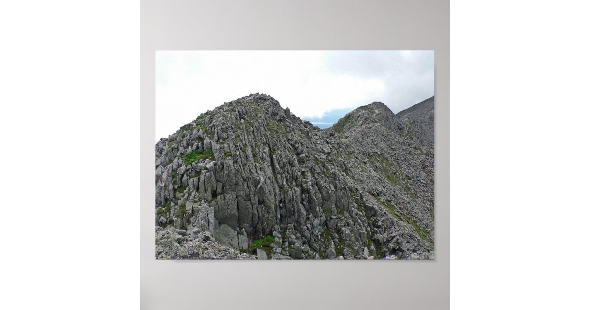 Knife Edge trail, Baxter State Park, Maine Poster | Zazzle