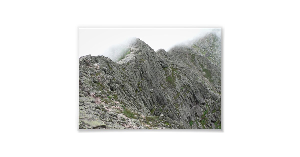 Knife Edge trail, Baxter State Park Photo Print | Zazzle