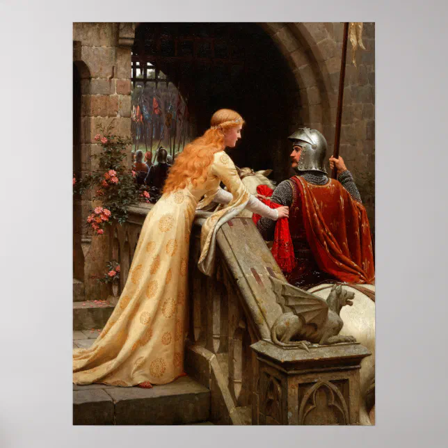 Knight and Lady Poster | Zazzle