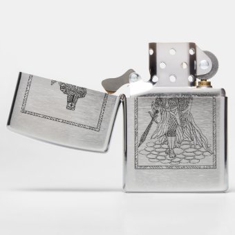 Knight in Full Suit of Armor Lighter | Zazzle