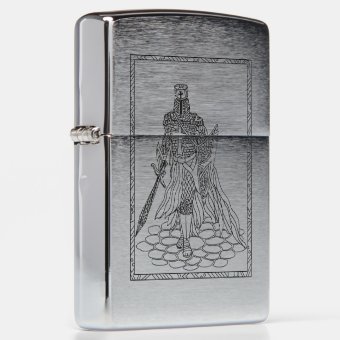 Knight in Full Suit of Armor Lighter | Zazzle