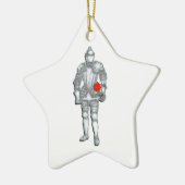 Knight in Shining Armor Ceramic Ornament | Zazzle