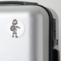 Knight Stick Figure Magnet | Zazzle