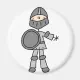 Knight Stick Figure Magnet | Zazzle