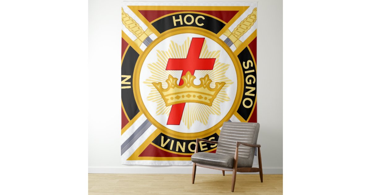 Knight Templar backdrop | Zazzle